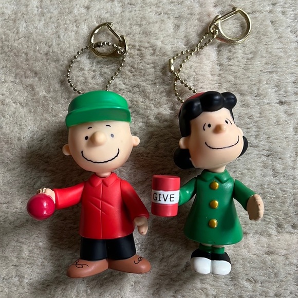 Holiday | Peanuts Charlie Brown And Lucy Holiday Key Chains | Poshmark